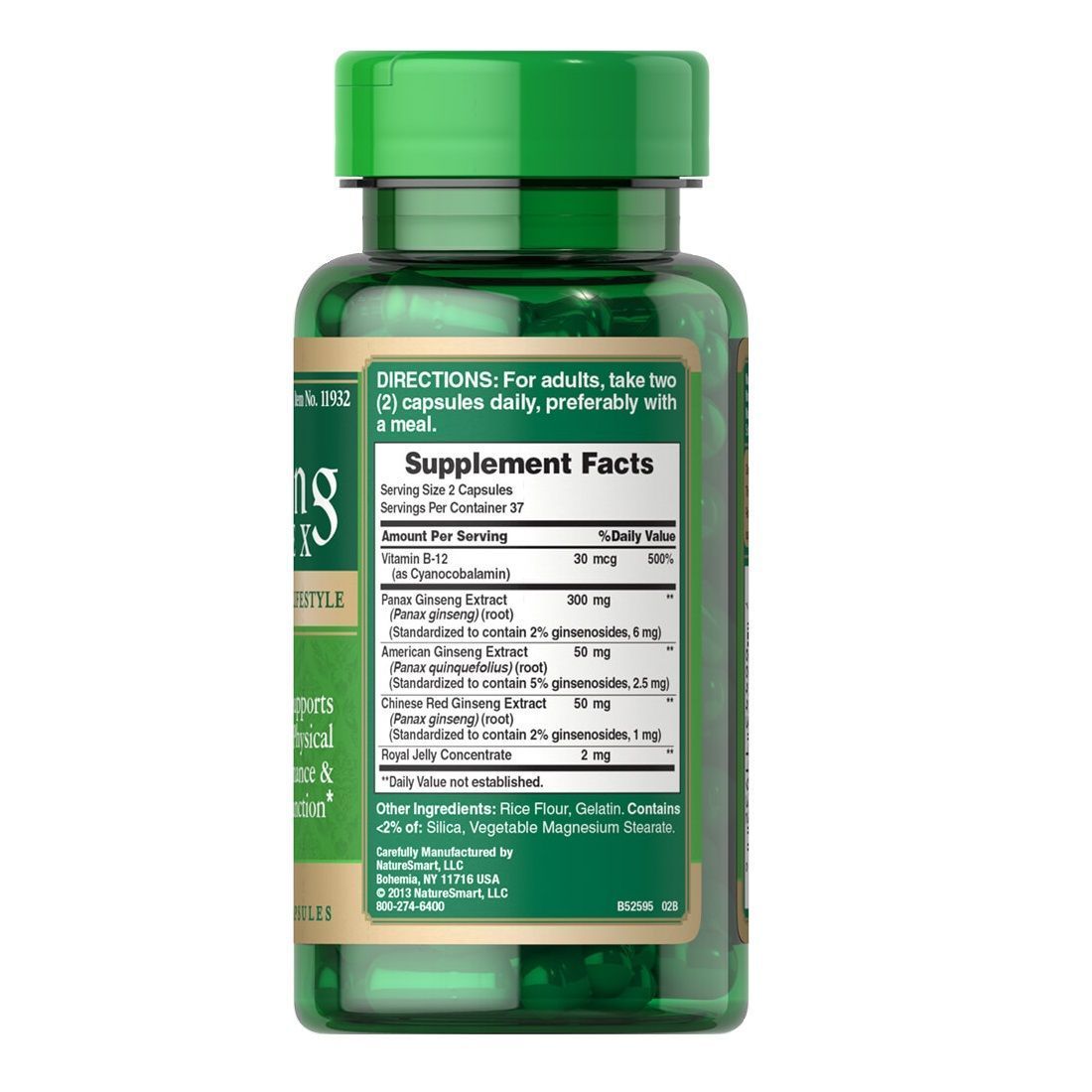 Ginseng Complex of Various Types of Ginseng with Royal Jelly - 75 ...