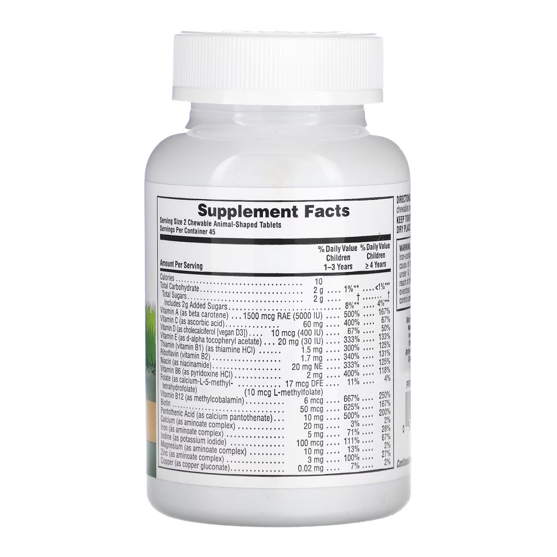 Vitamin and Microelement Complex for Children Assorted Chewable - 90 ...